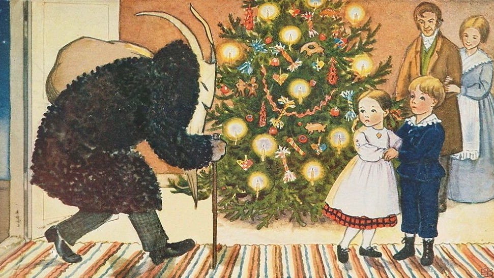 Winter Magic From Yule Goat Lore - part 2