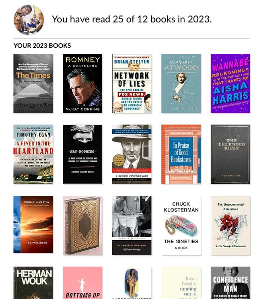 2023: My year in books - Joel Mathis