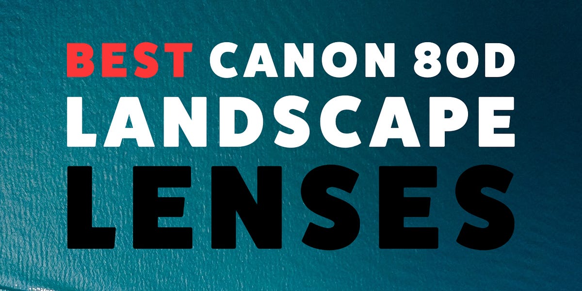 Best Canon 80D Landscape Lenses Under $1,000 - Enhance Your Photography
