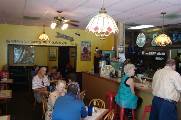 Saturday Restaurant Review - by Mike Miller