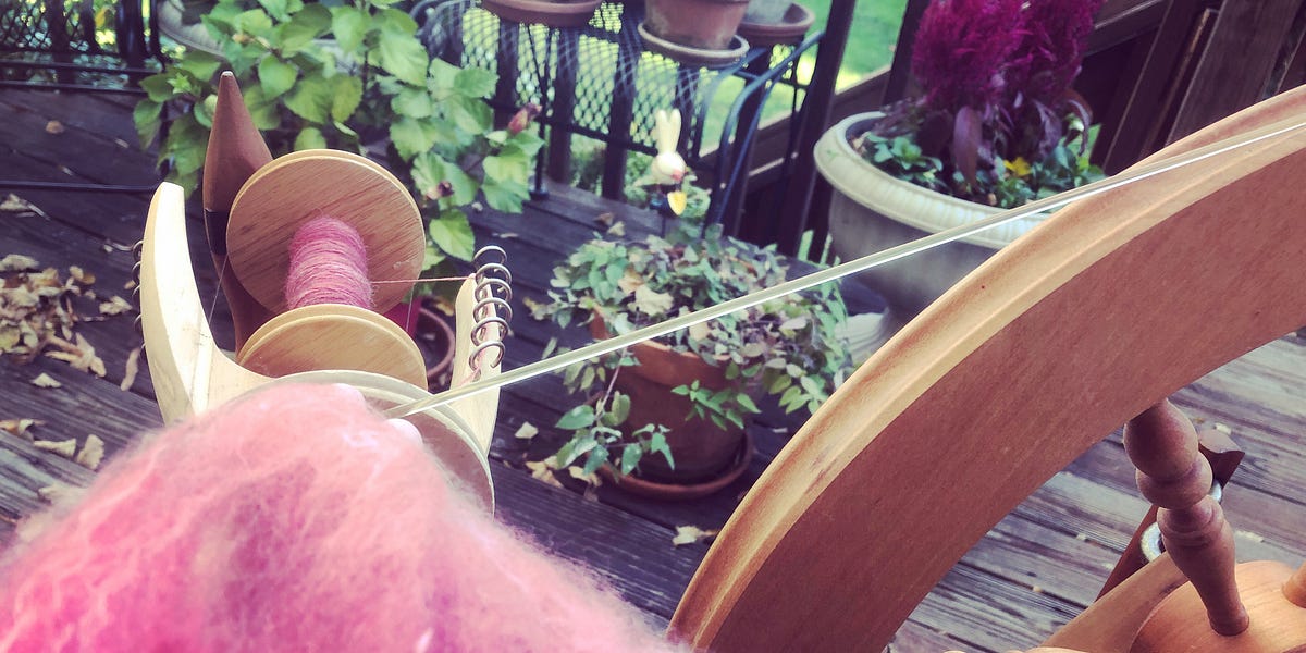 Spinning Flowers - Jennifer Edwards' Knitterly Arts