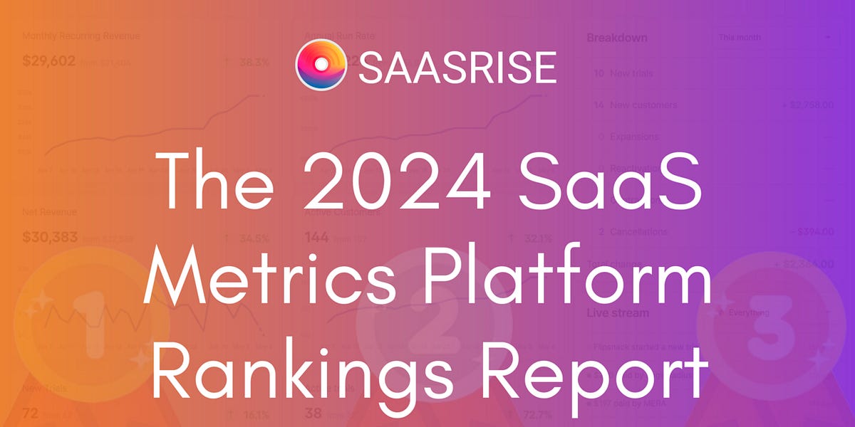 The 2024 SaaS Metrics Platform Rankings Report
