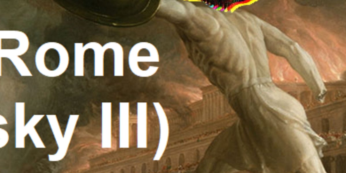 RWA #19: Phantom Rome Hypothesis (Galkovsky III)