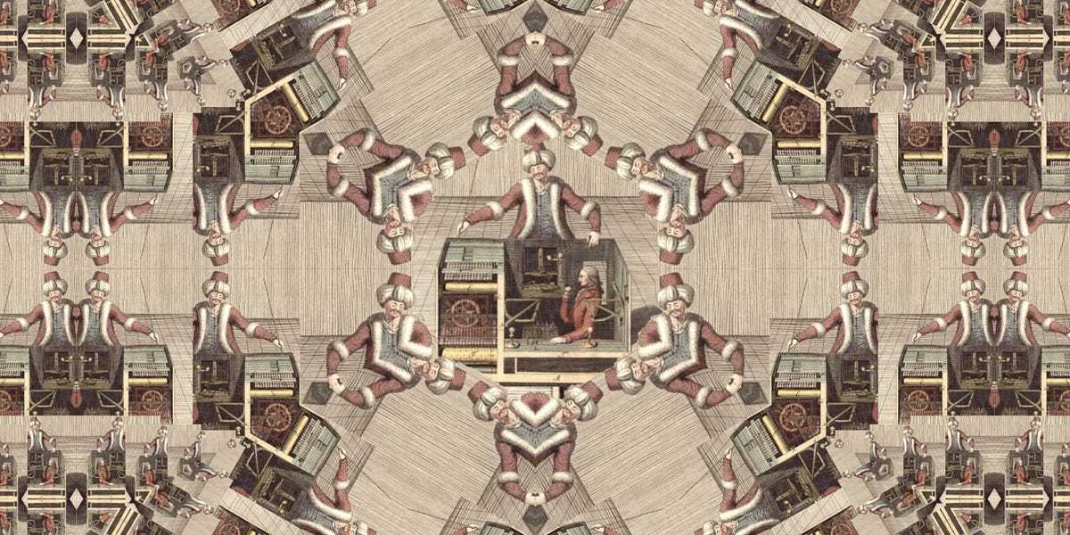 Invasion of the Mechanical Turks - by Chris Bateman