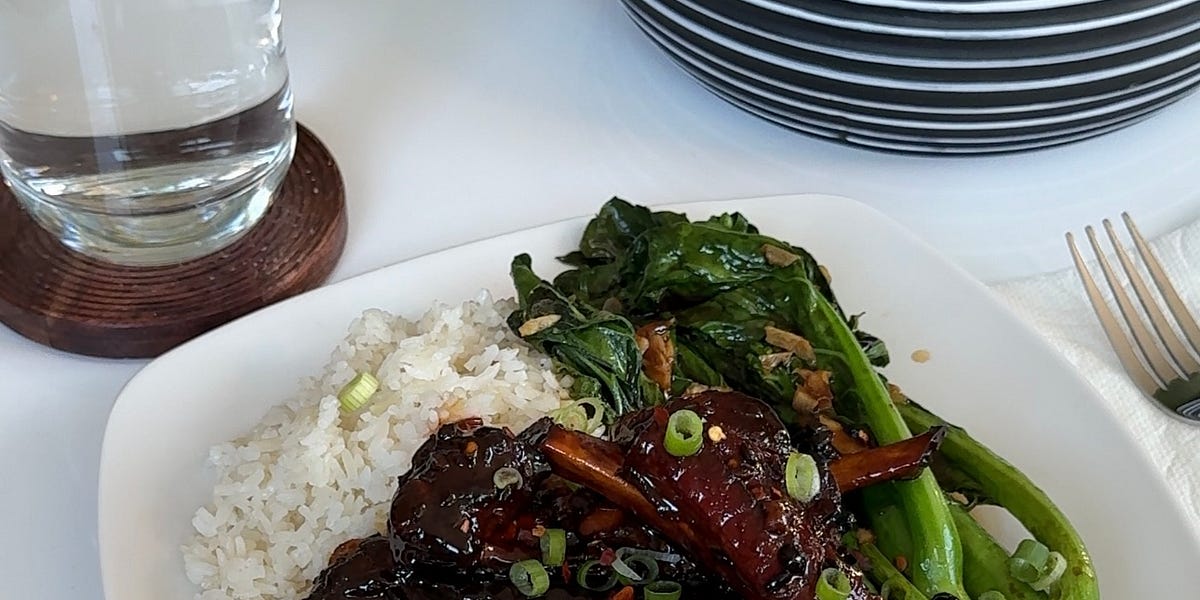 soy-glazed baby back pork ribs - by Rob Li - Rob’s Substack
