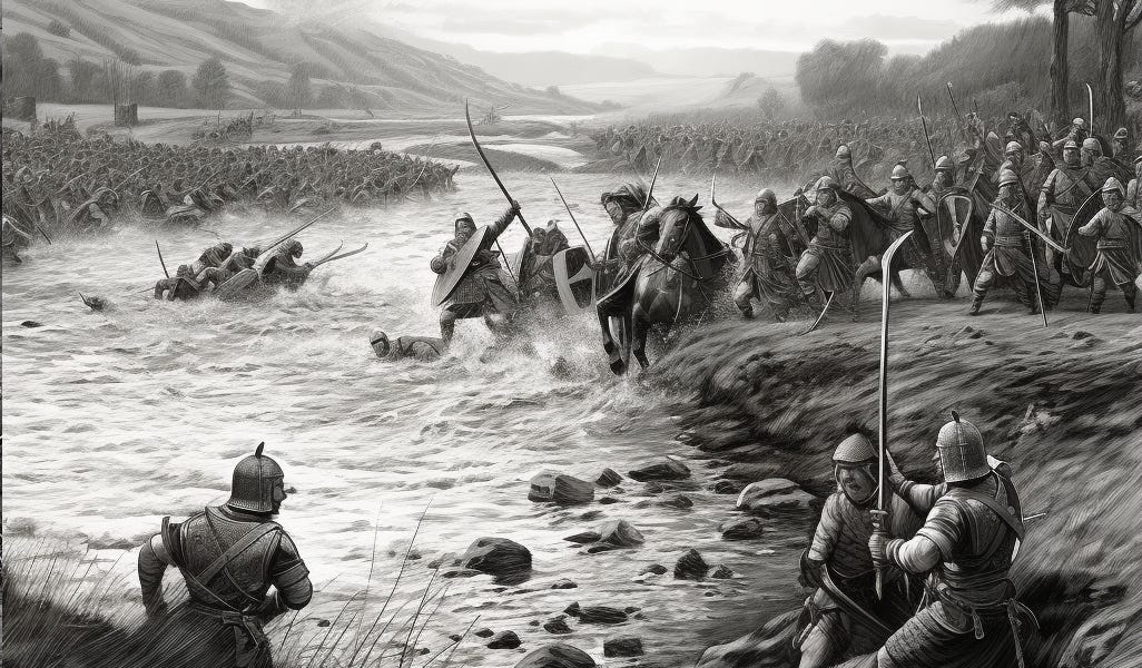 The Battle of Stracathro (1130) - by Bagtown Clans