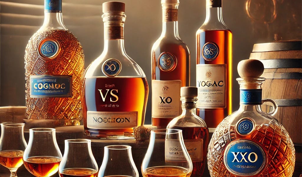 Descubriendo las Diferencias: Un Viaje Profundo por las Clasificaciones del Cognac VS, VSOP, XO ...