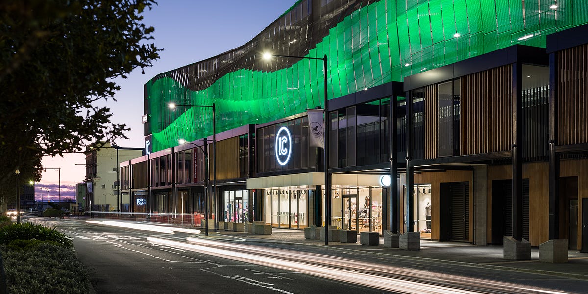 Invercargill Central development wins lighting award