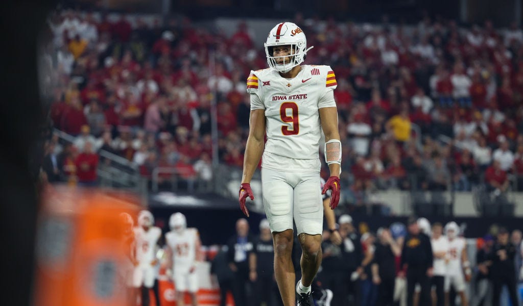 2025 Profile - Iowa St's WR Jayden Higgins - by Bob Sturm