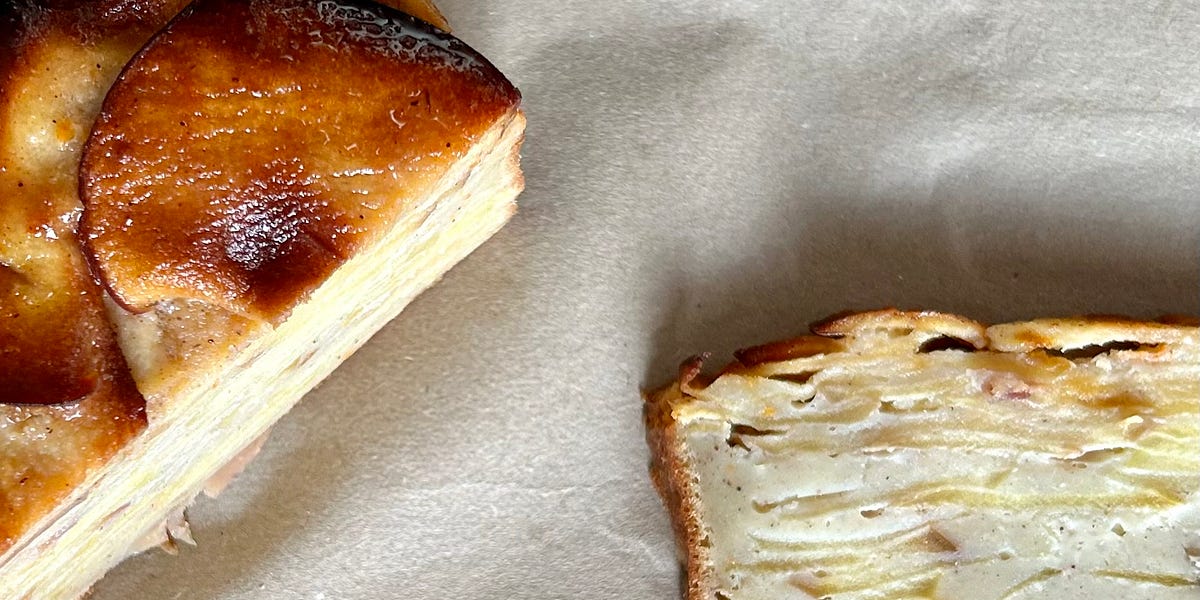 Would you eat this invisible cake? - by Dorie Greenspan