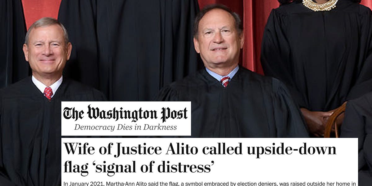 Comments - Washington Post bombshell: Washington Post buried Alito flag ...