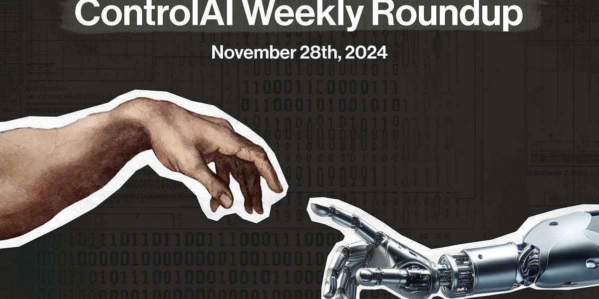 ControlAI Weekly Roundup #6: Systems That Turn Against Humans