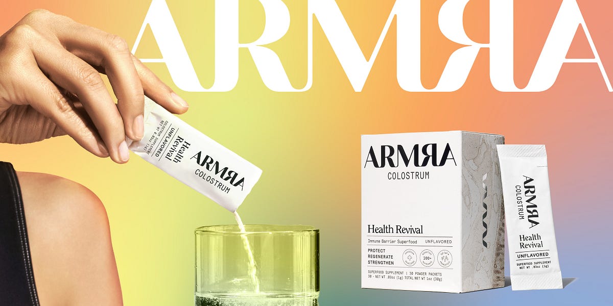 ARMRA's Colostrum Revolution: How a Doctor-Founded Startup is ...