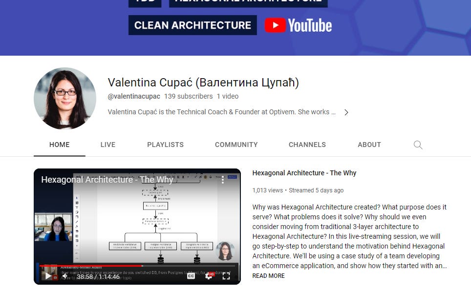 Valentina's YouTube Channel - by Valentina Jemuović