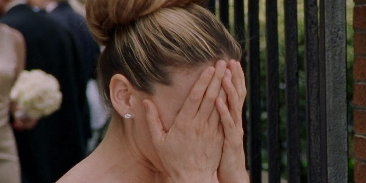 Carrie, Girl, You Can't Wait 5 Years For A Man — Even Aidan