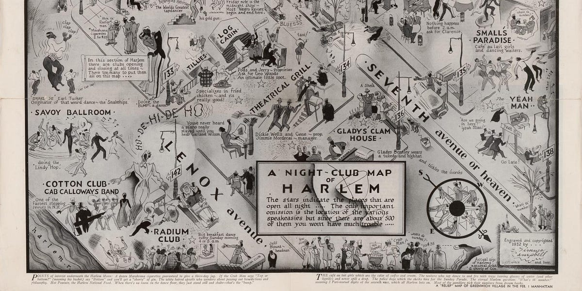 Harlem Renaissance Hot Spots - by Peter Pappas Harlem Renaissance Hot Spots - by Peter Pappas