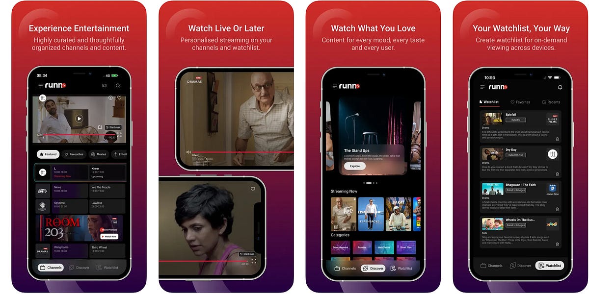 Discover Runn TV: India's First Independent FAST Platform