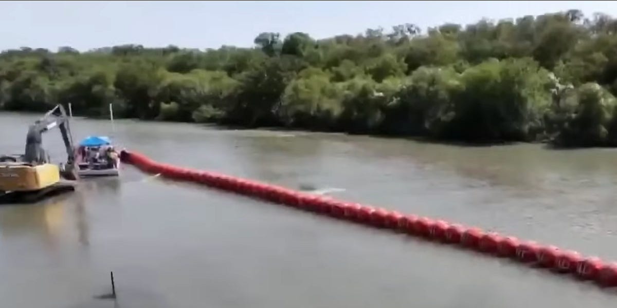 Greg Abbott's Murder Buoys Can Stay (For Now, Will Probably Have To Go ...