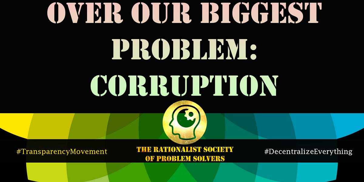 Let's UNIFY Over Our Biggest Problem: CORRUPTION