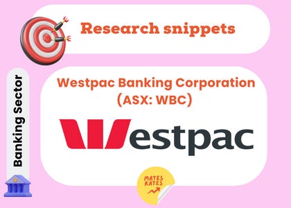 Analysis of Westpac Banking Corporation (ASX: WBC)
