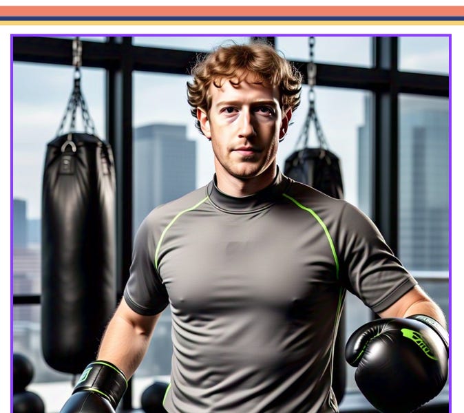ICYMI: Mark Zuckerberg’s fighting for his life 🥊