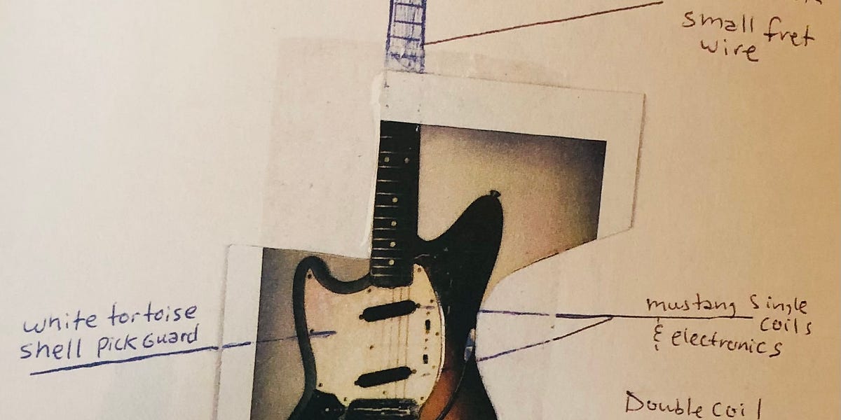 Kurt Cobain's Spiral Notebooks - by Jillian Hess - Noted