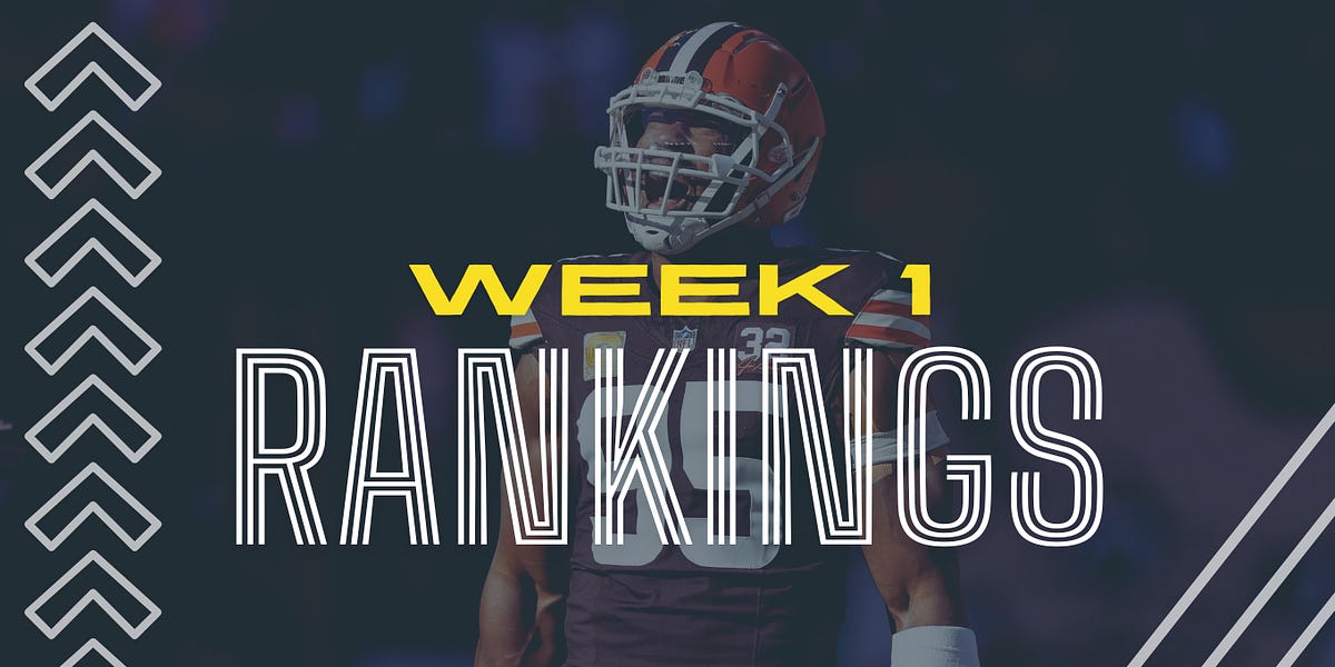 2024 IDP Rankings: Week 1 - by Mike Woellert - The IDP Show