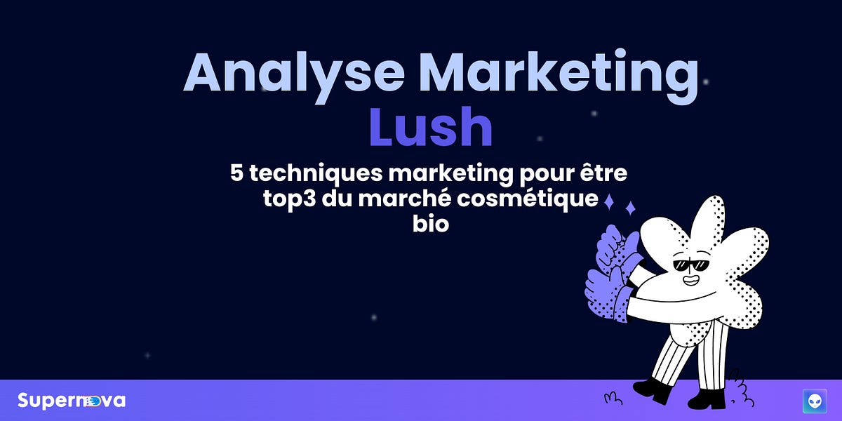 Comment le marketing de Lush les a propulsés dans le top 3 du marché bio