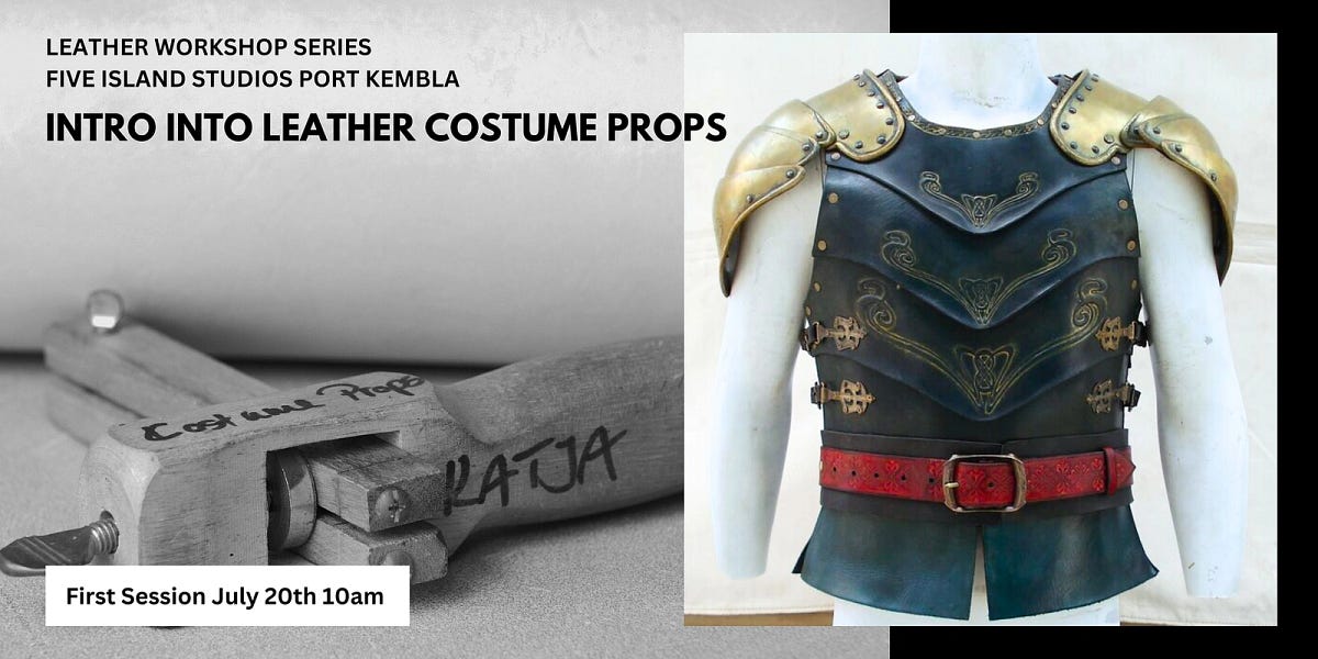 Intro into Leather Costume Props Workshop with Set & Costume Designer ...