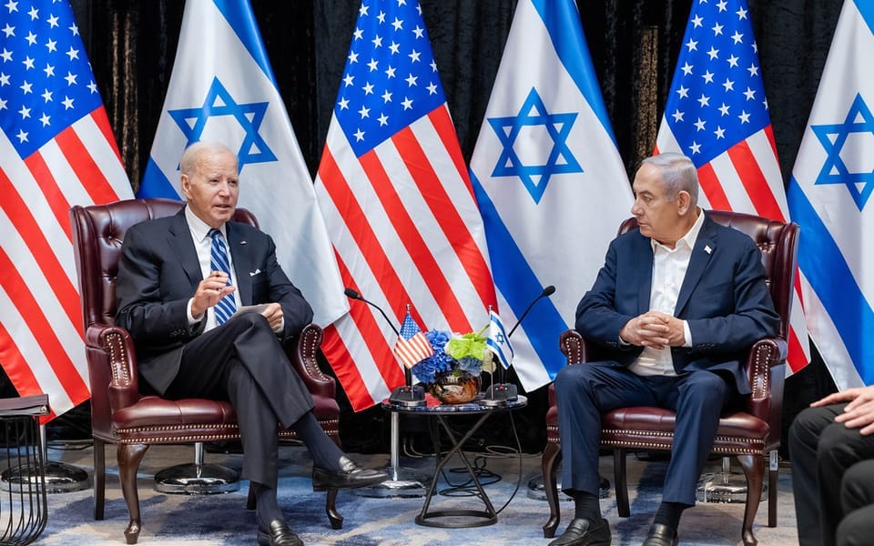 Biden flips the script on Bibi - by Gabe Fleisher