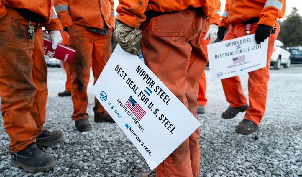 How Biden Screwed the Steelworkers - by Ethan Dodd