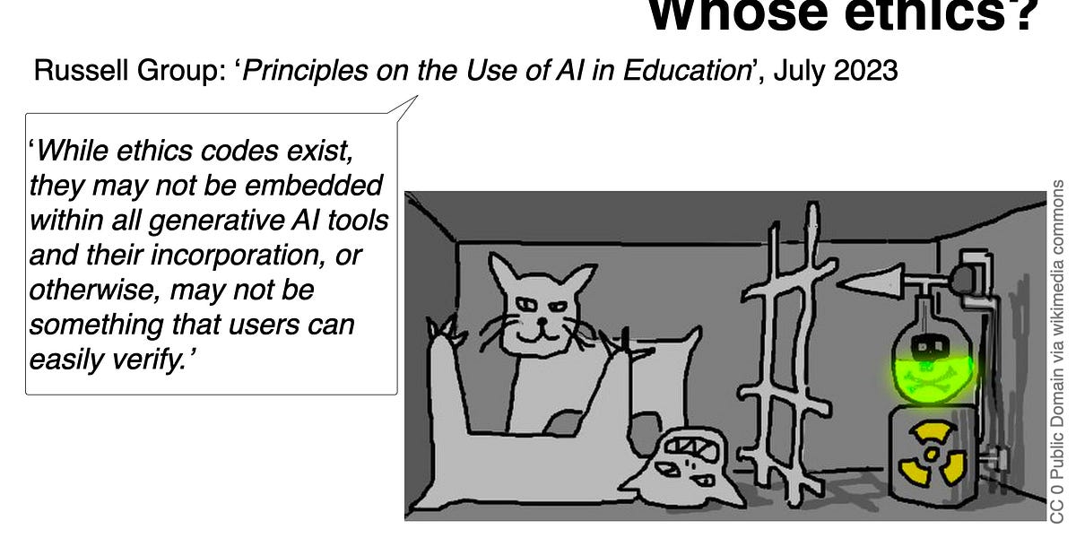 Whose ethics? Whose AI? - by Helen Beetham