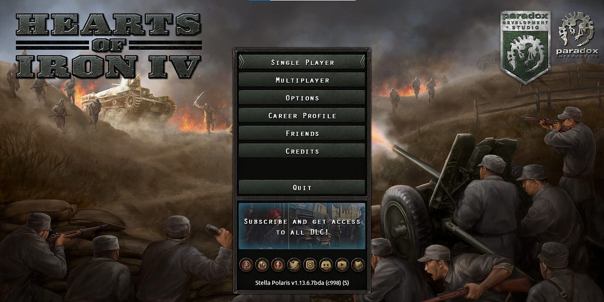 Paul's Hearts of Iron IV (HOI4) Vanilla Game 1: Post 1