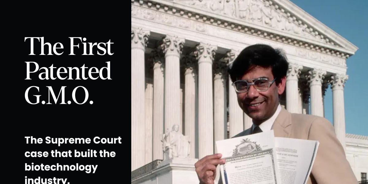 The First Patented G.M.O. - Asimov Press