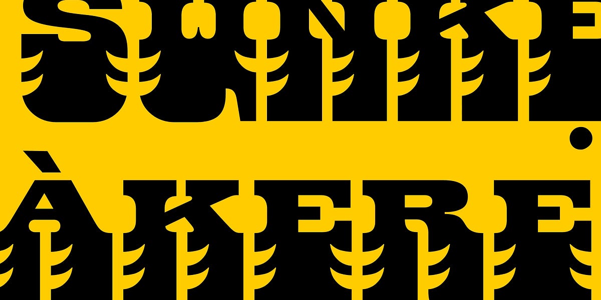 Google Fonts adds Danfo, a tuscan serif font designed by Afrotype—a ...