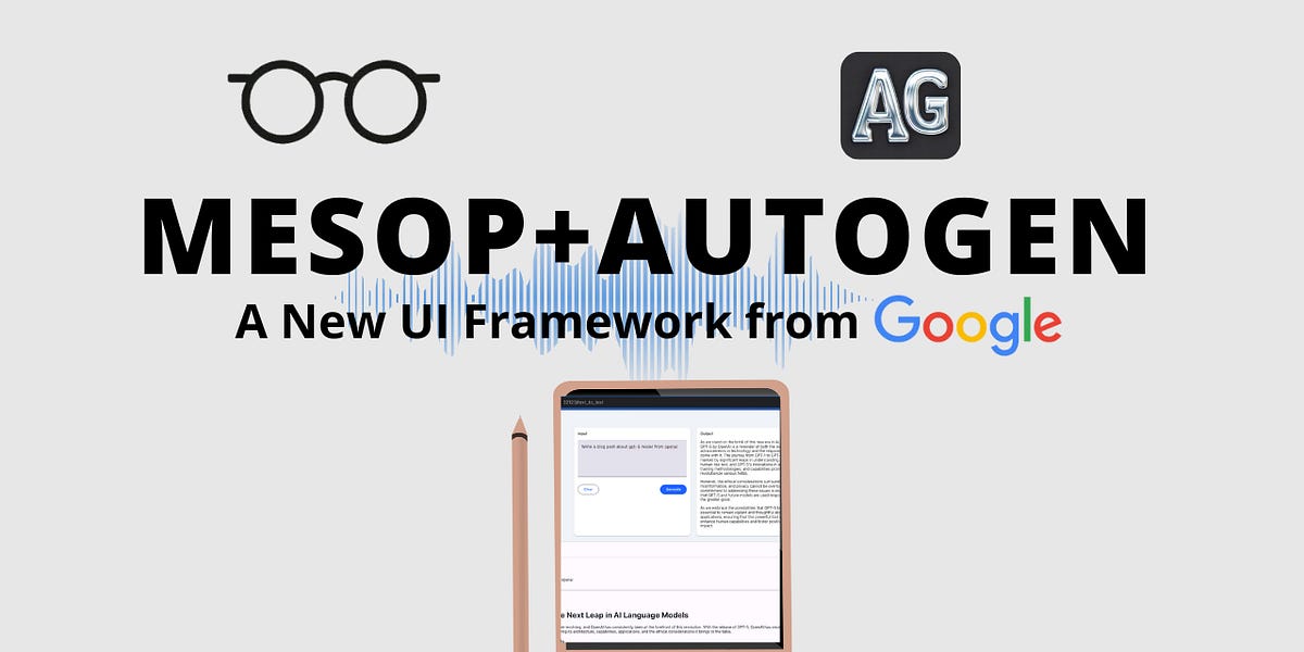 Create a Multi-Agent App with Mesop, A New Chat UI Framework from Google