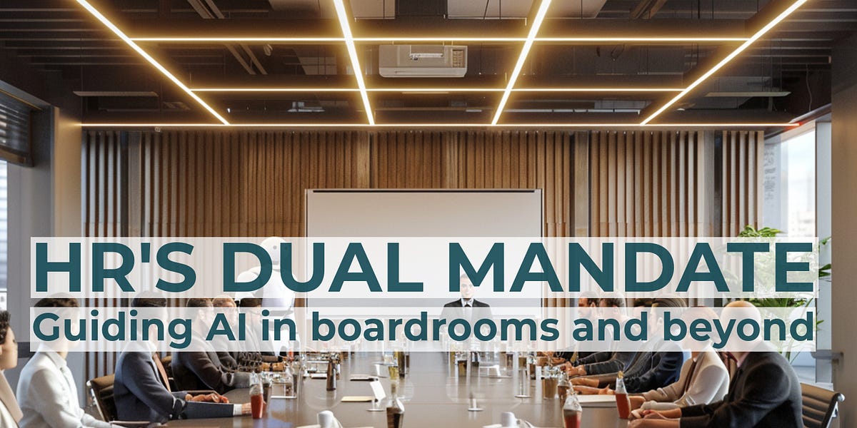 HR's dual mandate. - by Johannes Sundlo - FullStack HR