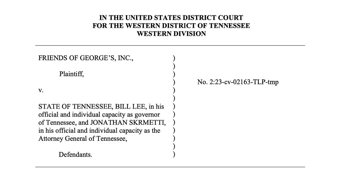 Federal judge blocks Tennessee officials from enforcing law restricting ...