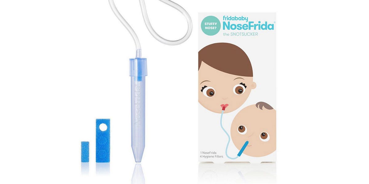 The Nose Frida Snotsucker works really well. But at what cost?