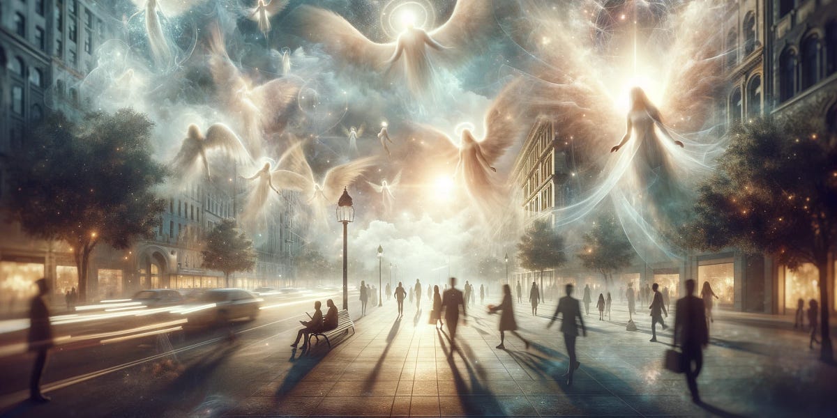 Who has been an angel in your life? - by Michael Wolf