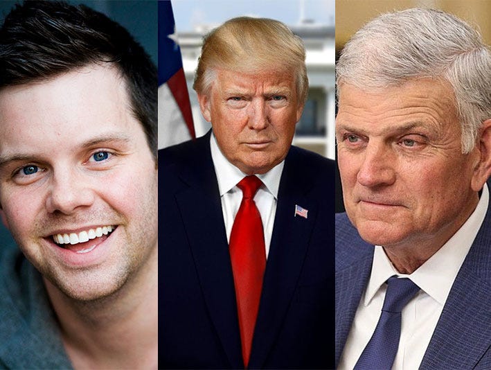 Graham, Merritt, along with other Christian leaders and influencers ...