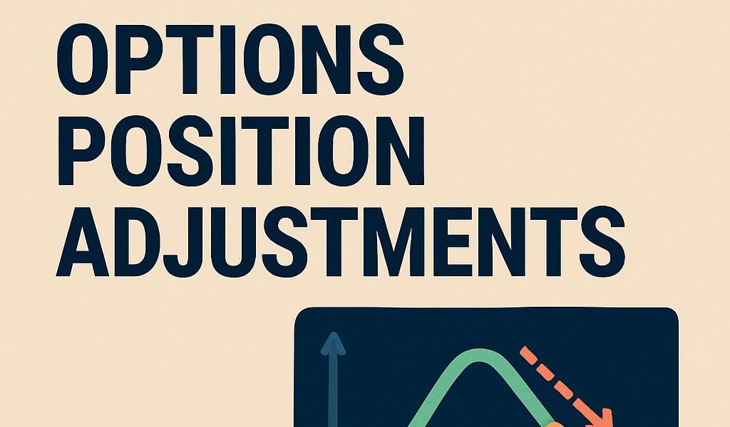 Adjustments of Option Positions - by Raahi Bhushan