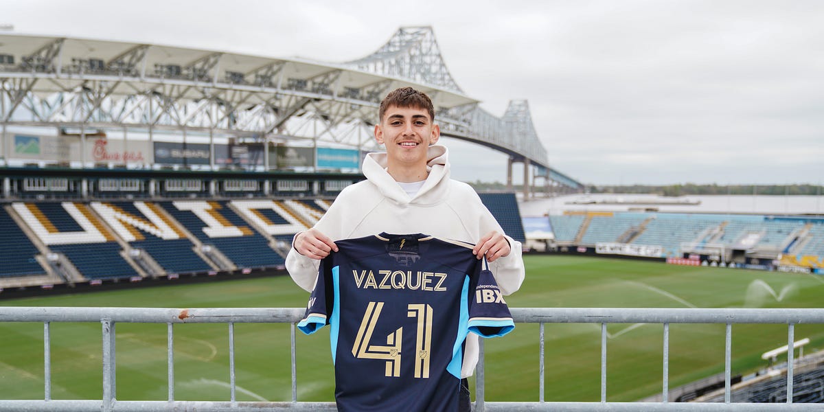 David Vazquez Signs Homegrown Deal with Philadelphia Union