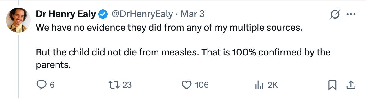 Dr. Henry Ealy Says Texas Dept. Of Health Services Source Told Him ...