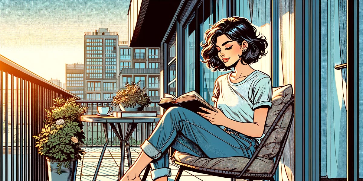 I love the boring life - by Marie Vandoorne