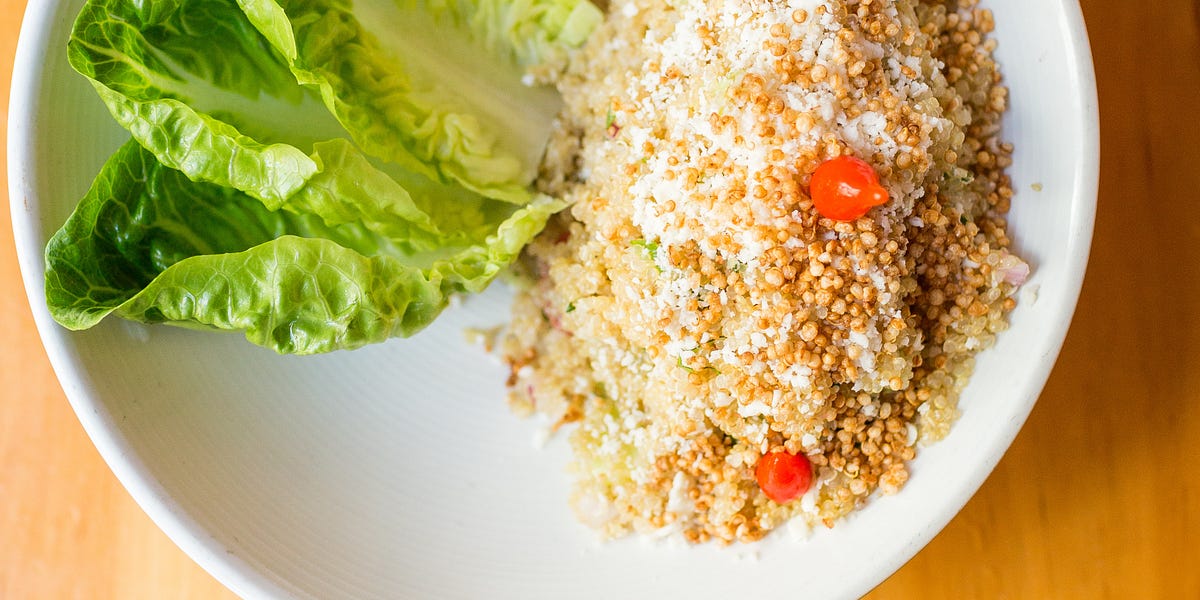 A Peruvian Quinoa Salad - Longer Tables with José Andrés