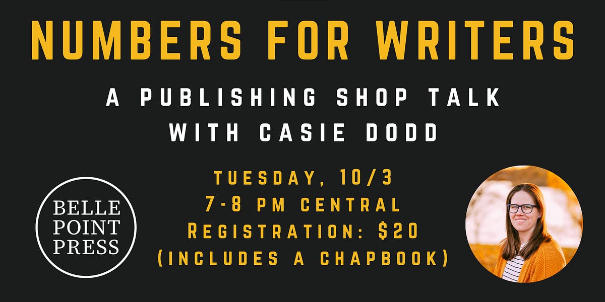 Book Math - by Casie Dodd - Belle Point Press on Substack