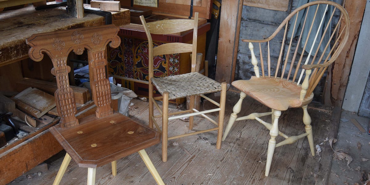 Three chairs - by Peter Follansbee - Follansbee's Substack