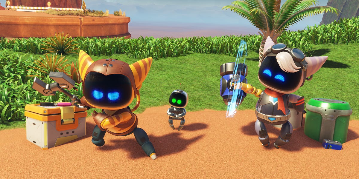 How Astro Bot's iconic PlayStation bots were made