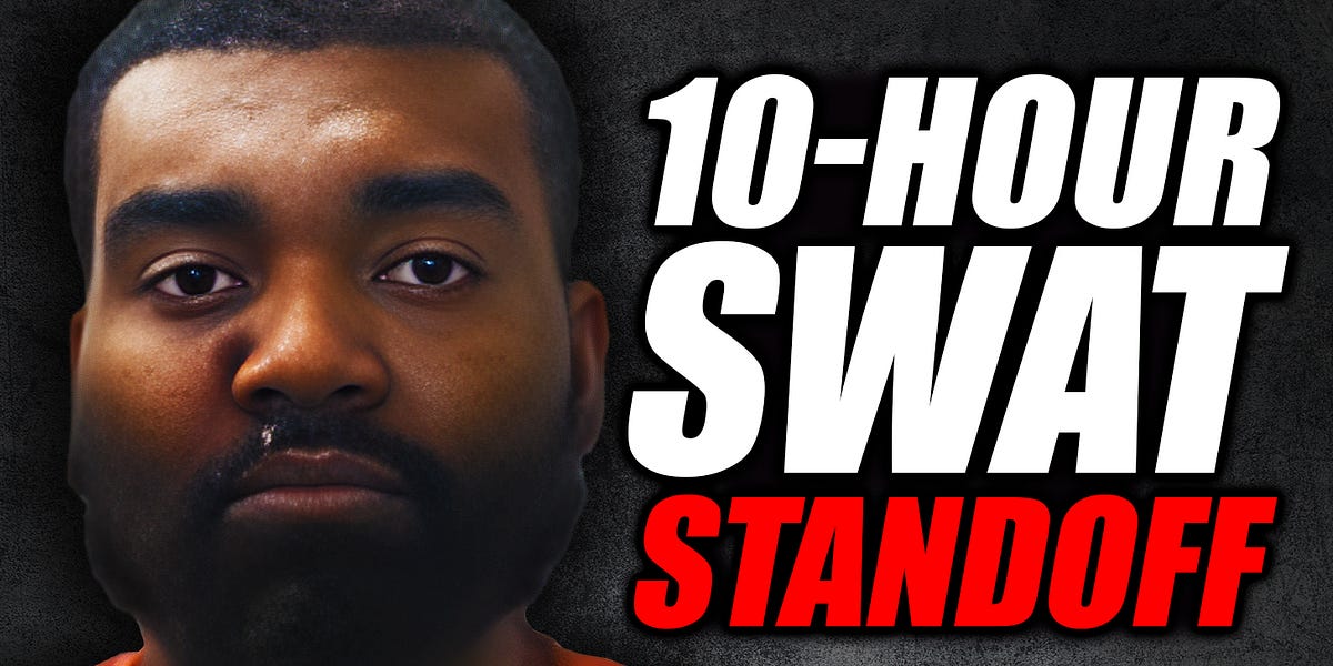 🔉 SWAT standoff with alleged Black killer of two puts town in lockdown ...